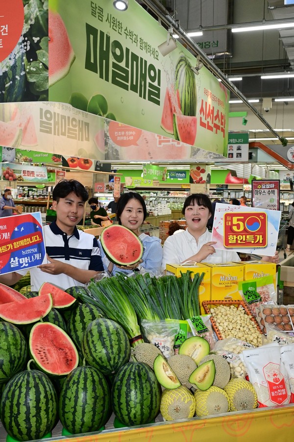 농협 하나로마트 “고객이 기운나게 농업인이 살맛나게 ” 식품 유통